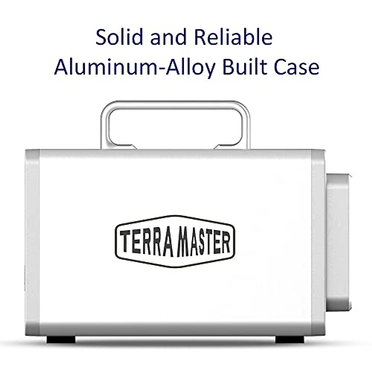 TERRAMASTER D5 Thunderbolt 3 Professional-Grade 5-Bay External Hard Drive Enclosure RAID 0/RAID1/RAID5/RAID10/JBOD Hard Disk RAID Storage (Diskless)