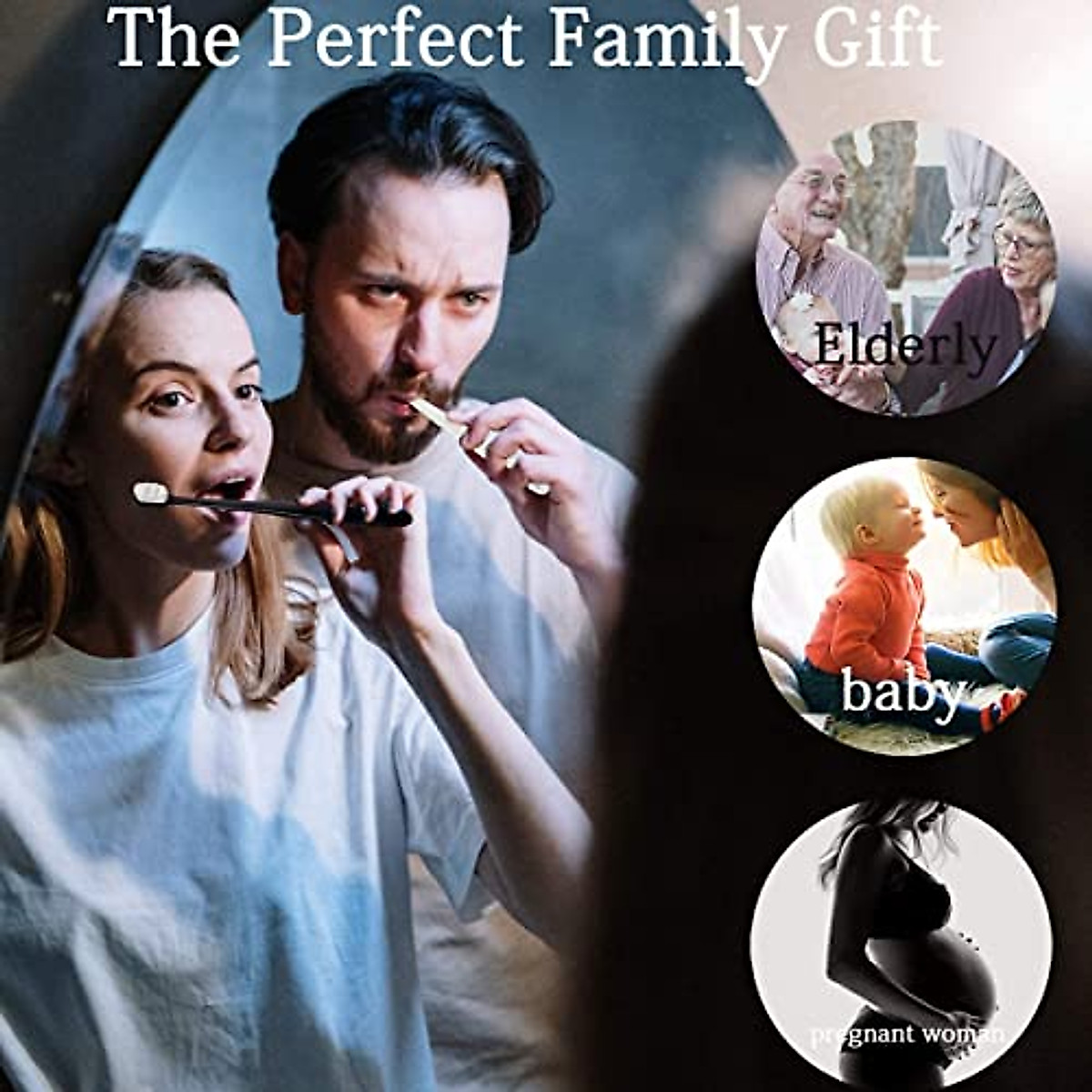 VOVEWAN 12pcs Extra Soft Toothbrush Manual Micro Nano Toothbrushes 20000 Soft Bamboo Charcoal Bristles Toothbrush Soft Bristle for Sensitive Gums Recession Adult Kid Children