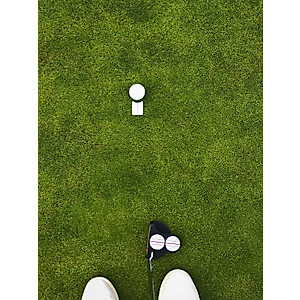 Golf Ball Marker (Triple Track) (Red and Blue, 2 Pack)