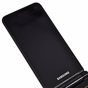 Samsung Galaxy Folder 2 (SM-G1650) 16GB Black, 3.8" Display, 8.0 MP, (GSM Only, No CDMA) Unlocked International Version , No Warranty