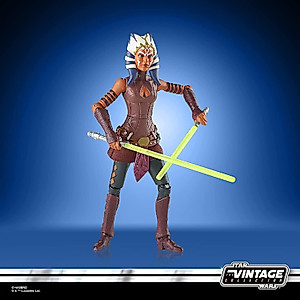 STAR WARS The Vintage Collection Ahsoka Toy VC102,3.75-Inch-Scale The Clone Wars Collectible Action Figure, Kids Ages 4 and Up