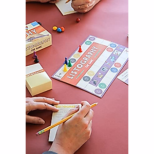 Listography: The Game: May The Best List Win! (Board Games, Games for Adults, Adult Board Games)