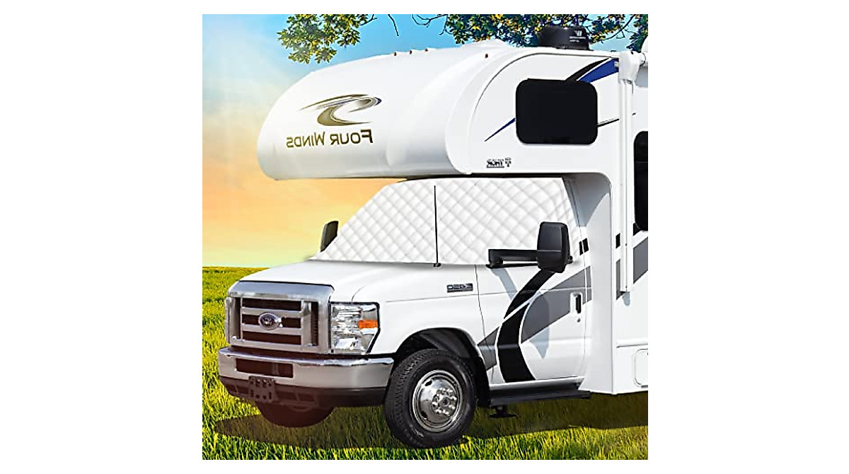 LATCH.IT Class C RV Windshield Cover - Ultimate Protection