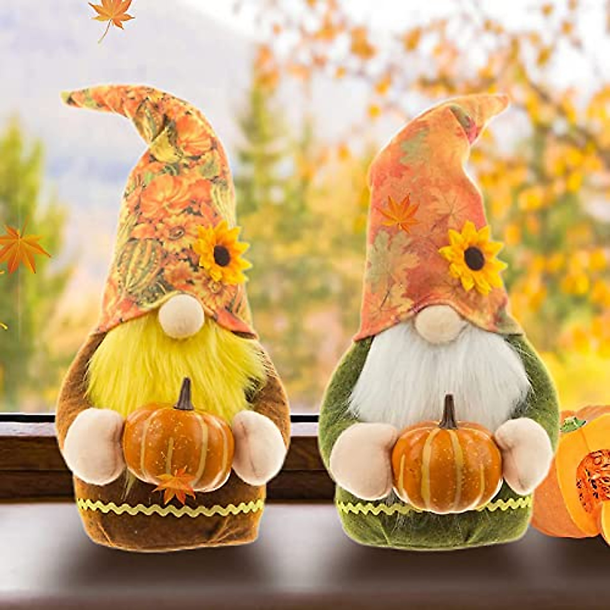 ROGENA Fall Decor Fall Decorations for Home Fall Gnomes Fall Decorations
