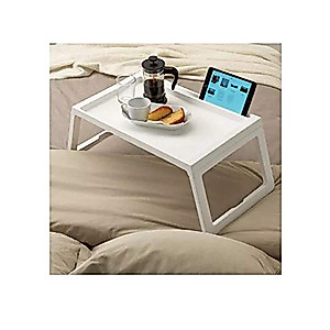 Aerglo IKEA Klipsk Multipurpose Foldable Bed Tray, 56 x 36 x 26 cm (White)
