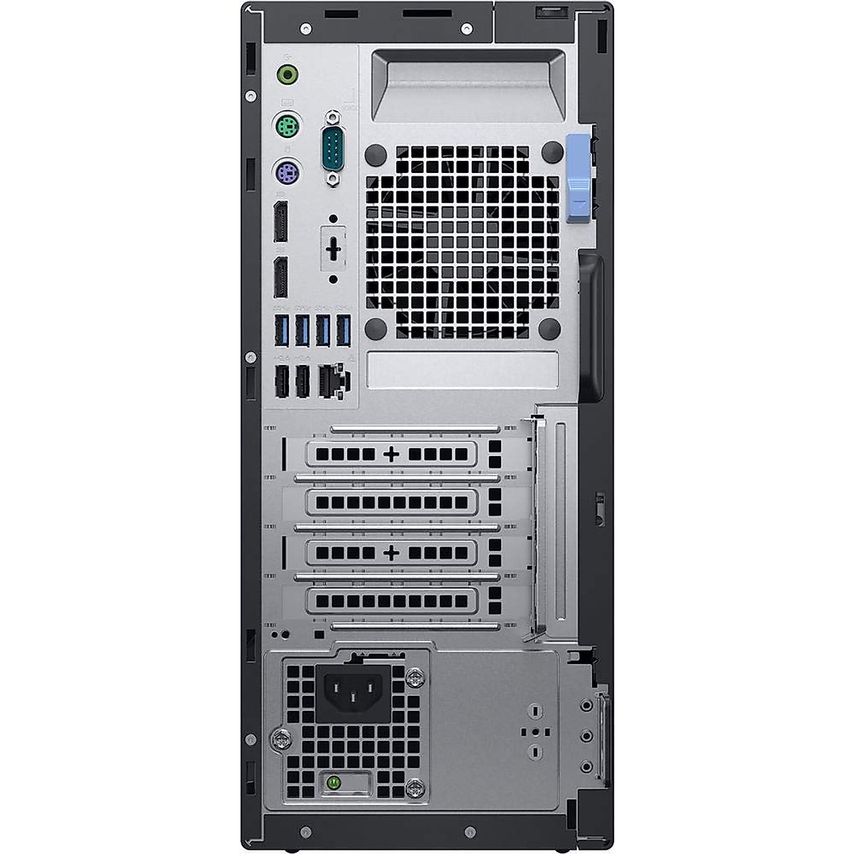 Dell OptiPlex 7070mt Computer Intel 9th Gen i7-9700 3.0GHz (Up to 4.8GHz) 8-Cores 12MB 65W CPU 16GB DDR4-2666MHz Memory 256GB NVMe PCIe SSD 1TB 7200RPM SATA HDD AMD Radeon™ R5 430 2G Windows 10 Pro