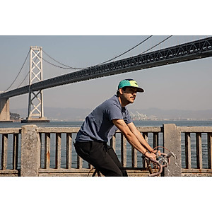 Coal Provo Tech Outdoor UPF 5-Panel Cap - Neon Yellow