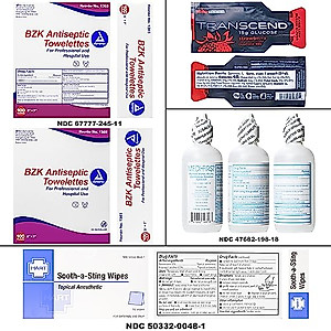 MFASCO - First Aid Kit - Complete Emergency Response Trauma Bag - for Natural Disasters - Red