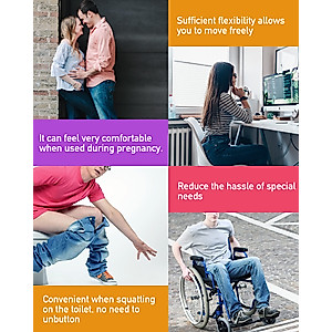 YUNDUOJIA No Buckle Comfortable Elastic Stretch Belts for Womens, Black Elastic Waist Adjustable Invisible Belts for Jeans Pants（2 Sets）