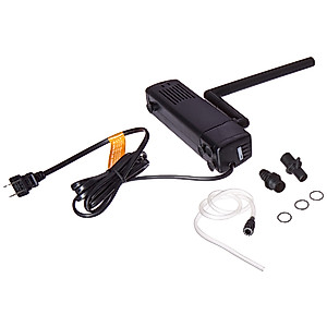 Aquascape Container Water Garden Filter for Patio Ponds and Small Aquatic Gardens | 77005 , Black