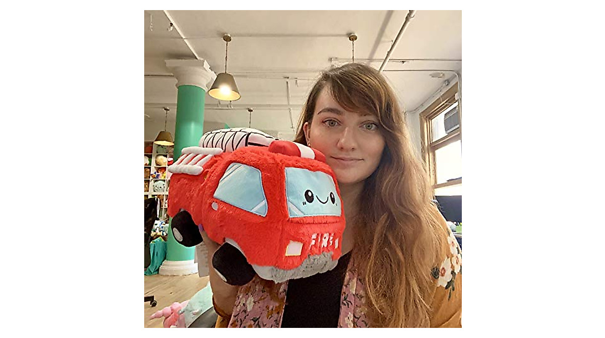 Squishable GO! Fire Truck 12" Plush - Cuddly Fun