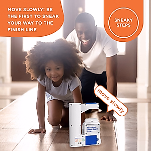 Red Light Green Light Game with Motion Sensing | 1+ Players | Gift for Kids & Toddlers Ages 3, 4-8+, 5, 6, 7+ Year Olds | Family Birthday Party Game | Camping, Travel, Indoor, Outdoor, Outside Toy