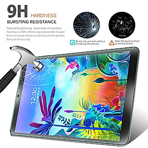 Gylint LG G Pad 5 10.1 Screen Protector Glass - Tempered Glass 9H Hardness Scratch Resistant Bubble Free Tempered Glass Screen Protector for LG G Pad 5 10.1 Inches Tablet 2019, Model:LM-T600L, T600L
