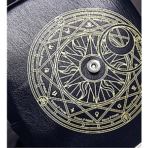 Smilovely Girl Magic Circle Cute Lolita Anime Cardcaptor Sakura Cosplay Backpack free size White