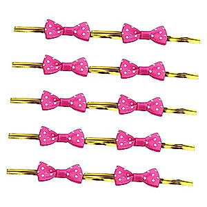 Gift Bag Ties 100pcs Packaging Favor Bag Ties Metallic Cable Bow Ties Food Pack Gift Pack Food Sealing Tie Lollipop Cable Tie Candy Sealing Tape Rosy Lollipops Ties Tie