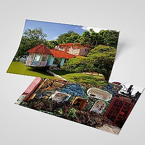 Dear Mapper Cuba City Landscape Postcards Pack 20pc/Set Postcards From Around The World Greeting Cards for Business World Travel Postcard for Mailing Decor Gift