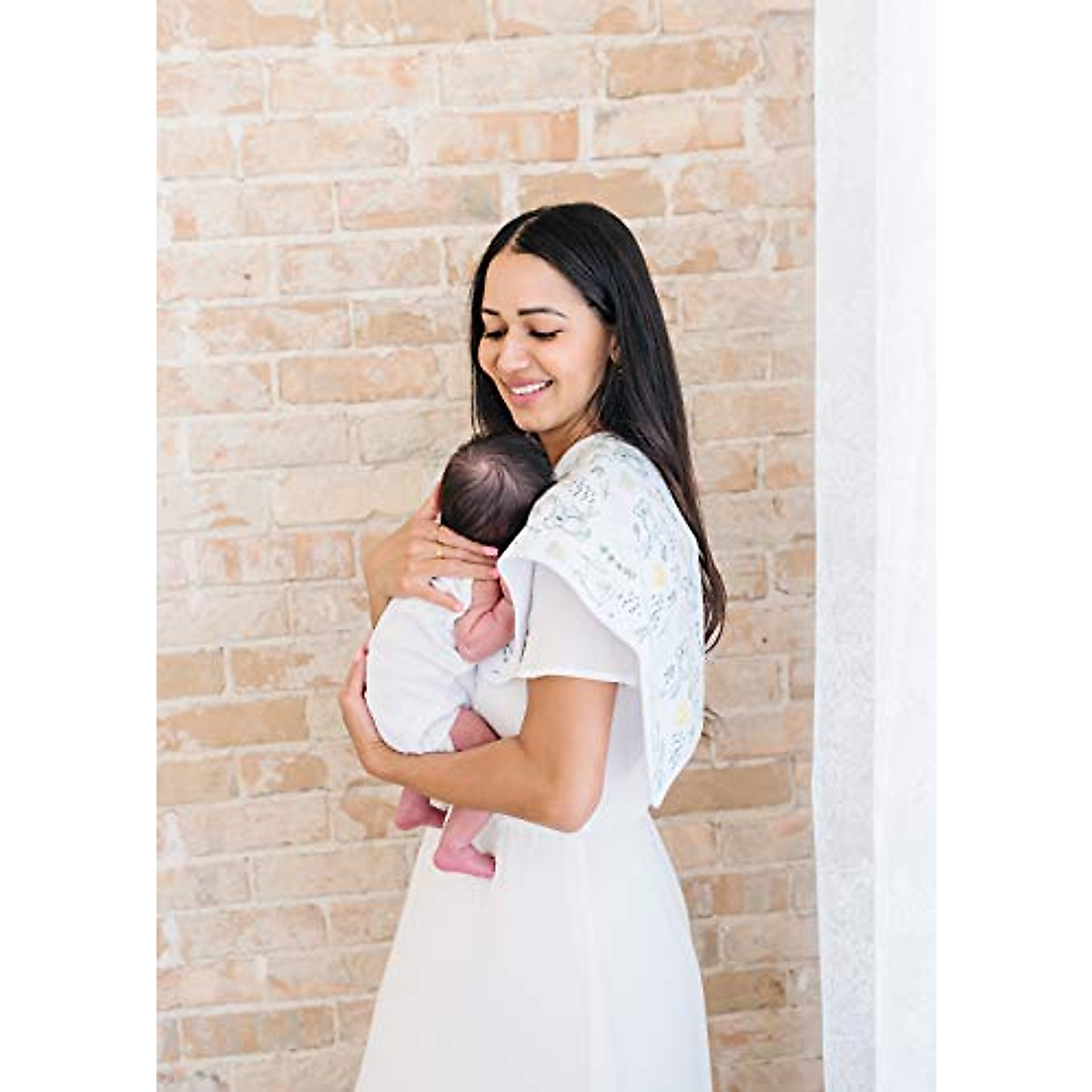 Baby Burp Cloth Large 21''x10'' Size Premium Absorbent Triple Layer 3-Pack Gift Set “Aussie” by Copper Pearl