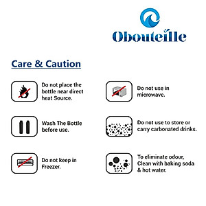 Obouteille Stainless Steel Vacuum Insulated Bottle - Timber 1 - 750 ml