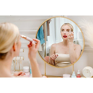 Finishing Touch Flawless Women's Painless Hair Remover, White/Rose Gold with Finishing Touch Flawless Brows Eyebrow Pencil Hair Remover and Trimmer, Purple