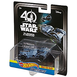 Hot Wheels Star Wars Carships 40th Anniversary Tie Advanced X1 Prototype Vehicle