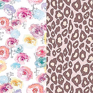 The Honest Company Clean Conscious Diapers | Plant-Based, Sustainable | Wild Thang + Rose Blossom | Club Box, Size 4 (22-37 lbs), 30 Count(Pack of 2)