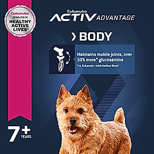 Eukanuba Senior Small Breed Dry Dog Food, 5 lb