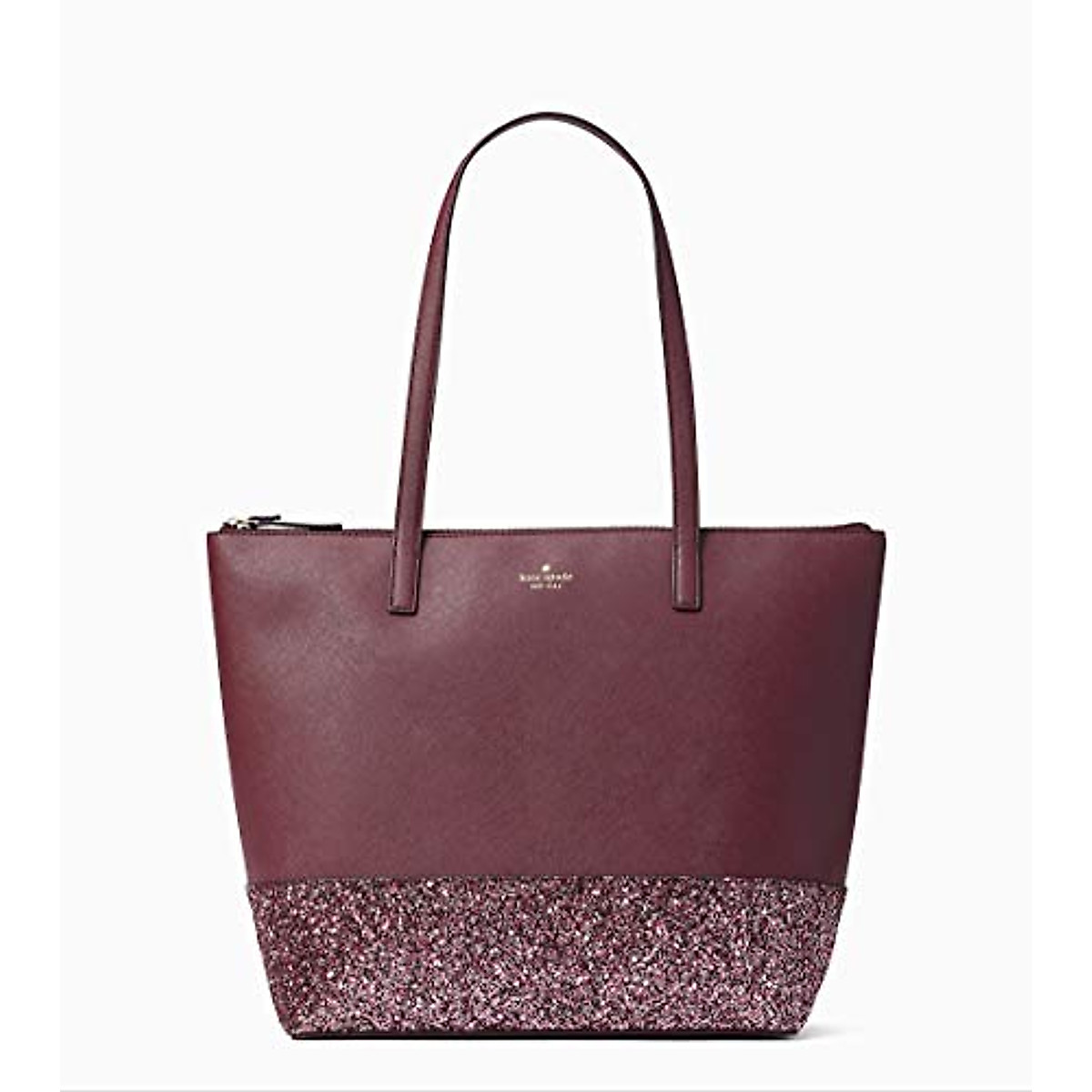 Kate Spade New York Penny Greta Court Tote Bag (Cherrywood)