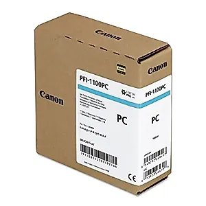 Canon PFI-1100PC 2481C001 ImagePrograf Pro-2000 4000 4000S 6000 6000S (Photo Cyan) in Retail Packaging