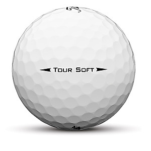 Titleist Tour Soft Golf Balls, Prior Generation, White (One Dozen)