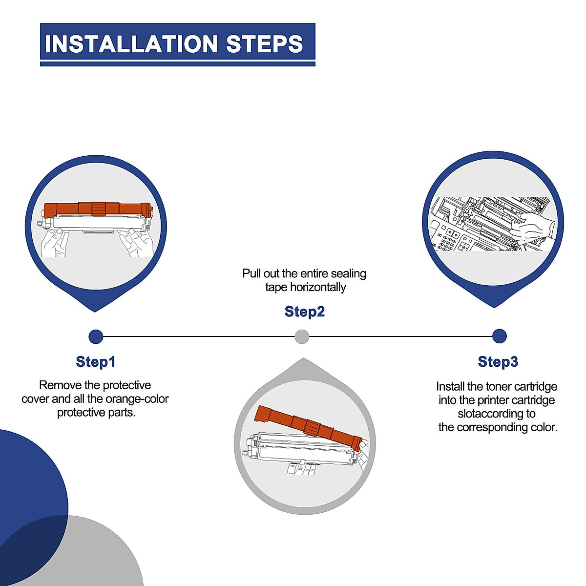1 Pack 124A Q6000A Black Toner Cartridge Compatible Q6000A Replacement for HP 124A Q6000A for HP Color 1600 2600n 2605dn 2605dtn MFP CM1015mfp CM1017mfp Printer