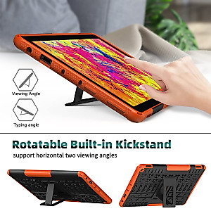 ROISKIN Kickstand Case for 2021 Release Tablet 10 & 10 Plus Case 11thgeneration Without Screen Protector, Not for 10 inch iPad TCL Samsung