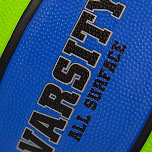Spalding Varsity Blue/Green Outdoor Basketball 29.5"