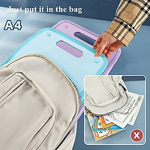 Ailifly A4 Black Polypropylene File Folder, Large Capacity, Tear-Resistant, Waterproof, Double Snap Design, 13 Pockets, 168 White Labels, 1 Pack