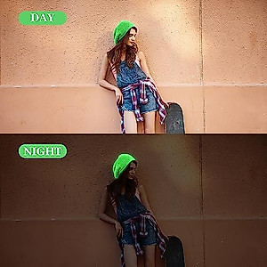 DIY Glow in The Dark Yarn 5 Rolls Yarn for Crocheting, Glow in The Dark Yarn for Crochet,Glow Yarn for Knitting,Crocheting for Crochet DIY Arts and Crafts Sewing Beginners,Suitable for Party,Halloween