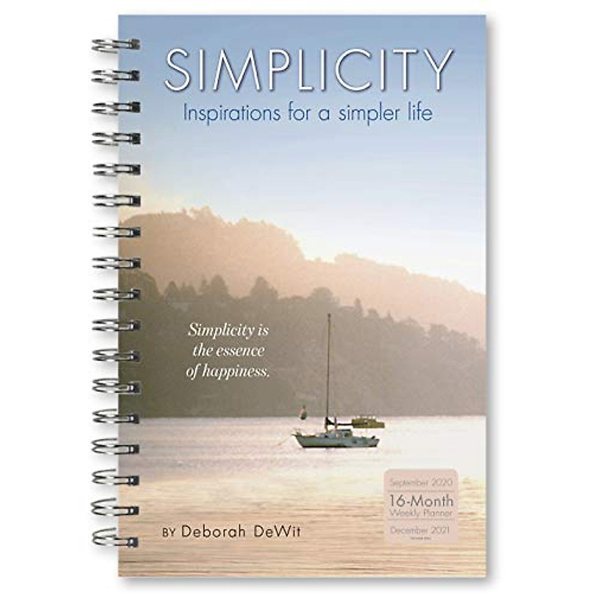 2021 Simplicity Inspirations for a Simpler Life 16-Month Weekly Planner