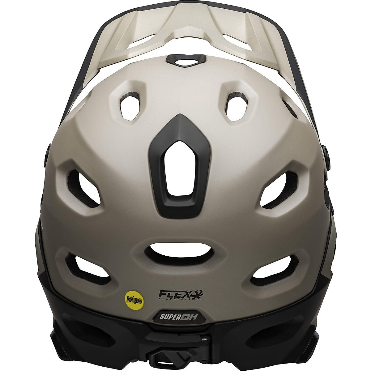 Bell Super DH MIPS Adult Mountain Bike Helmet - Matte/Gloss Sand/Black (2022), Large (58-62 cm)