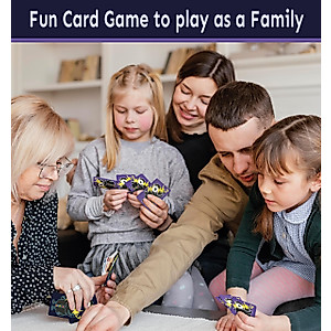 THE BAMBINO TREE WOWELs Phonics and Vowel Sounds Card Game - Learn to Read Kindergarten 1st 2nd Grade Learning - Short Vowel CVC Words and Long Vowel Matching Game 2-8 Players