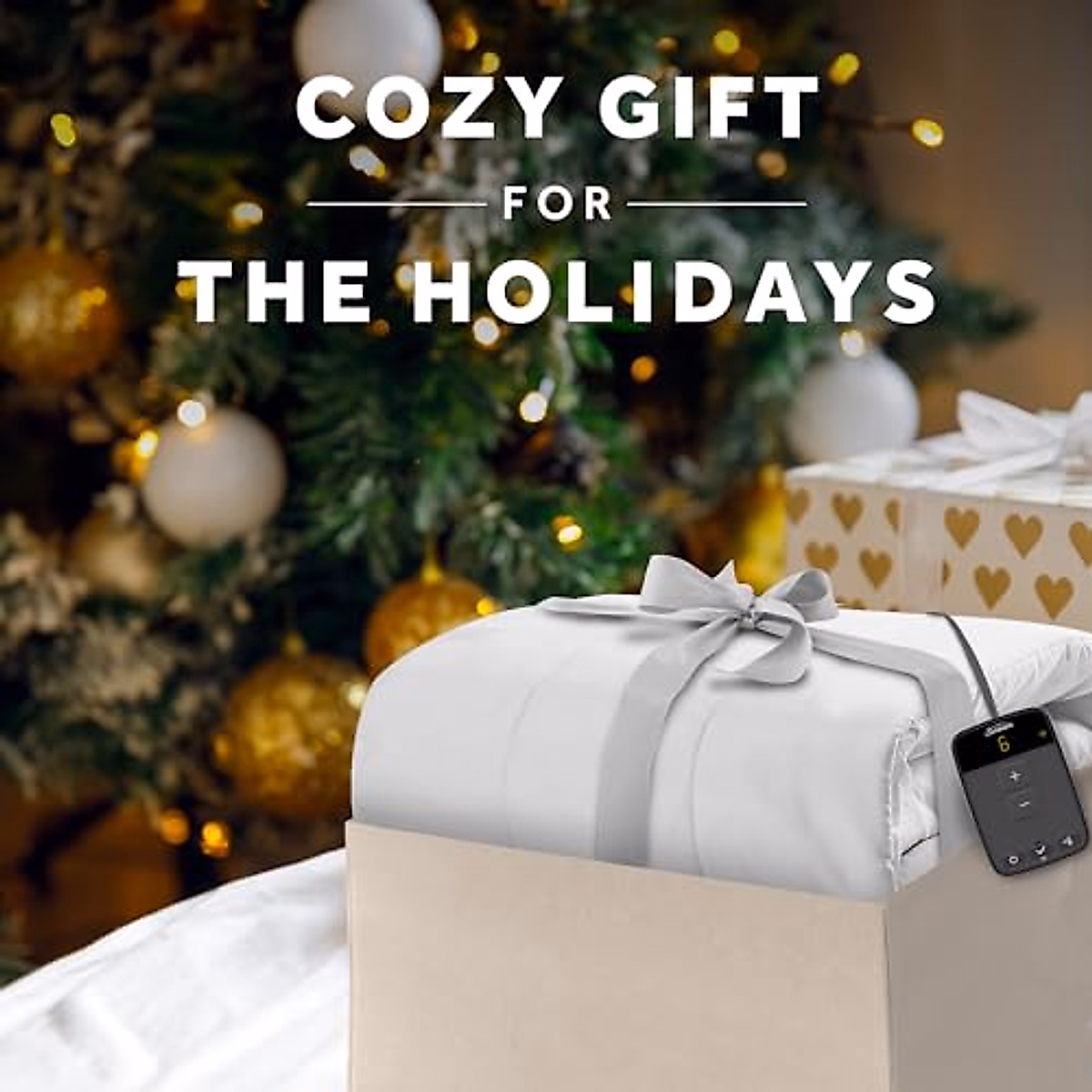 Sunbeam Polyester Wi-Fi Connected Mattress Pad, Electric Blanket, 10 Heat Settings, Queen Size