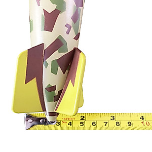 Official Underwater Torpedo League (UTL) Torpedo Glider Diving Toy Rocket Summer Camouflage Design 10 inch, Green