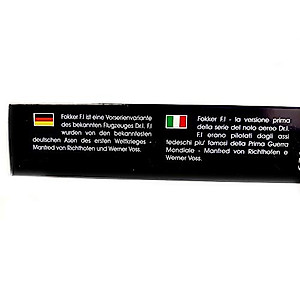 Fokker F.I German Fighter Aircraft WWI 1/72 Scale Plastic Model Kit Roden 017