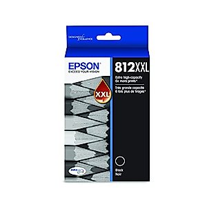 EPSON T812 DURABrite Ultra Ink Extra-high Capacity Black Cartridge (T812XXL120-S) for select Epson WorkForce Pro Printers