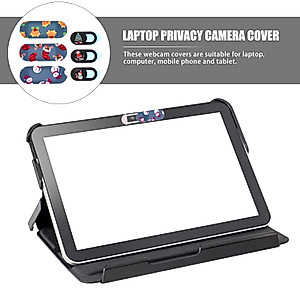 Sosoport 6pcs Christmas Cover Laptop Blocker Webcam Cover Slide Webcam Privacy Lens Protector Laptop Cover Slide Cover Slider Various Protective Case Abs