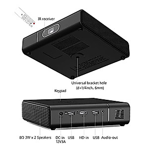 Viinice Full HD 1080P 3D Android Smart WiFi Laser Beamer 300Inch Portable Mini Projector Proyector for Smartphone 4K Cinema 4K Laser Projector with WiFi and Bluetooth