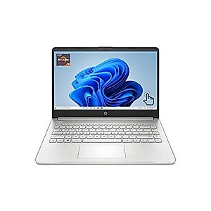 HP 2022 Newest Notebook Laptop, 14" HD Touchscreen, AMD Ryzen 3 3250U Processor, 16GB DDR4 RAM, 512GB PCIe NVMe SSD, Webcam, HDMI, USB Type-C, Wireless-AC Wi-Fi 5, Bluetooth, Windows 11 Home, Silver