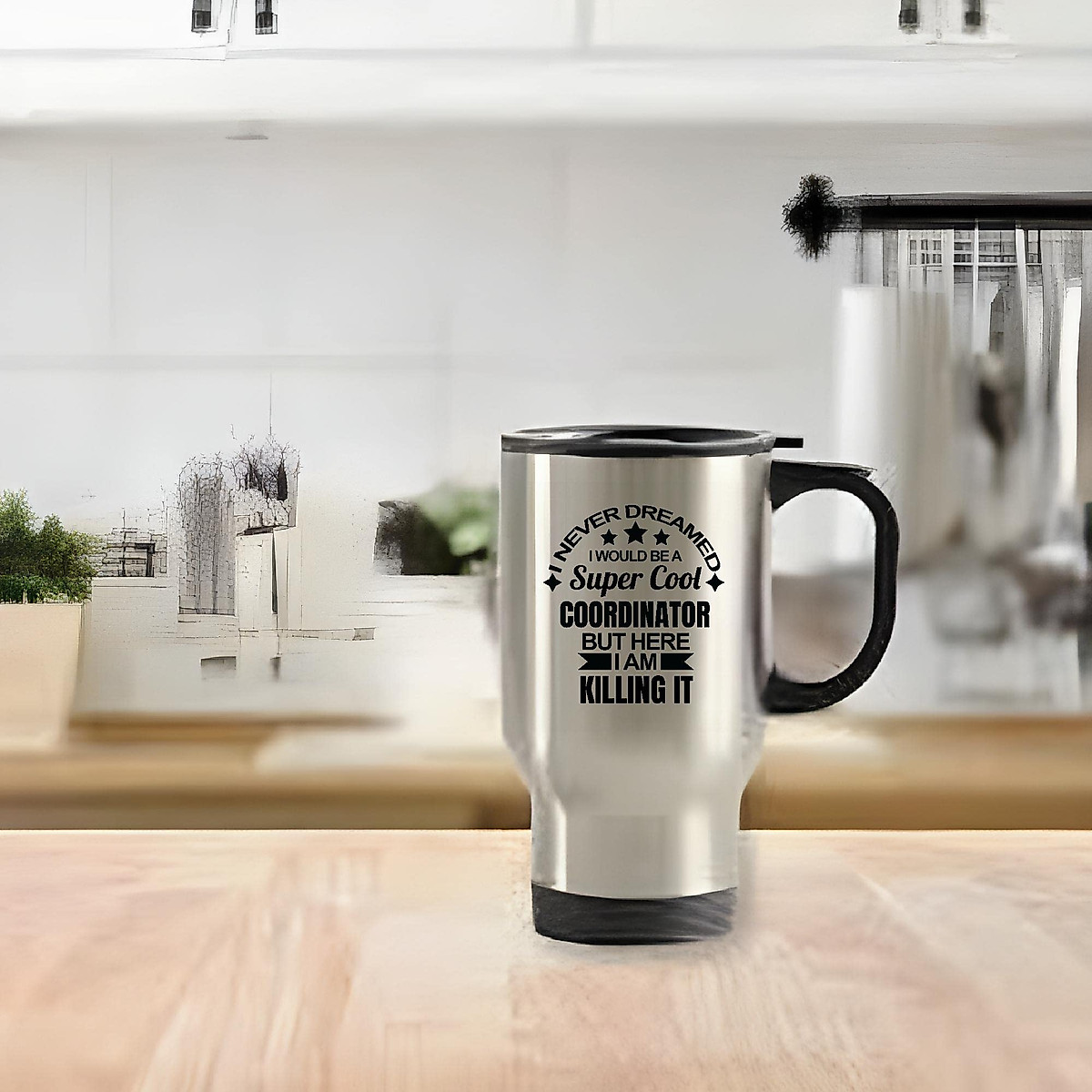 Inspirational Quote Gifts for Coordinators Killing It 14oz Steinless Steel Travel Mug