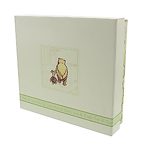 Happy Homewares Winnie The Pooh Album with Images of Pooh, Piglet, Tigger and Eeyore - Officially Licensed