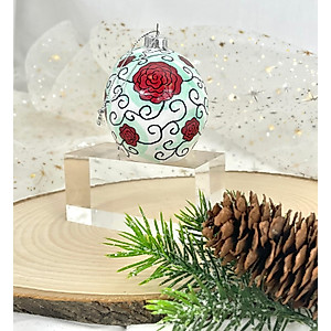 Christmas By Krebs Christmas Tree Ornaments - Figurine Glass from Handcrafted Hanging Holiday Decor for Trees