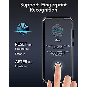 YOUMAKER Designed for Samsung Galaxy S20 5G Case with Built-in Screen Protector and Kickstand Shockproof Case Work with Fingerprint ID Military Grade Drop Tested Cover for S20 6.2 inch-Black