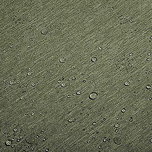 Classic Accessories Montlake FadeSafe Water-Resistant 42 x 18 x 3 Inch Outdoor Bench/Settee Cushion, Patio Furniture Swing Cushion, Heather Fern Green, Patio Loveseat Cushion