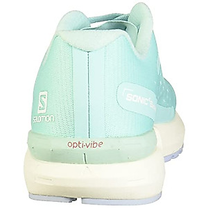 Salomon Sonic 4 Balance Running Shoes for Women, Tanager Turquoise/White/Kentucky Blue, 12